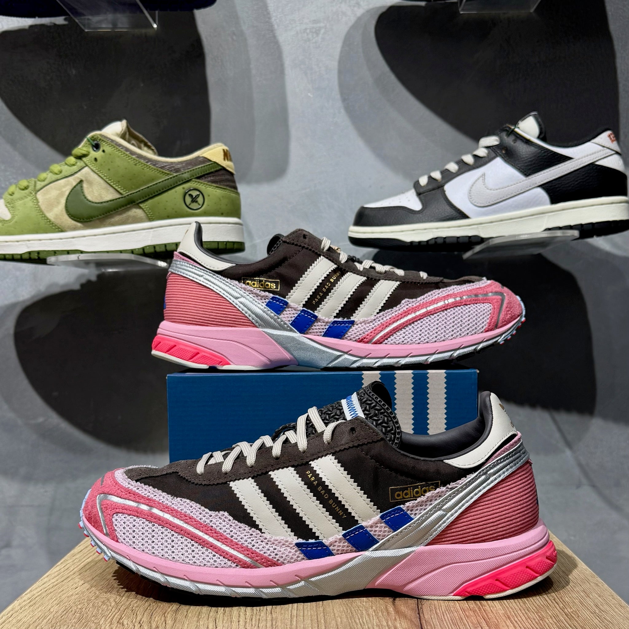 Adidas x Bad Bunny Adizero SL 72 - Brown Clear Pink – Pulse Peru